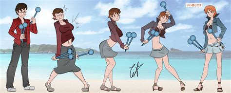 Comm Weather Warning Nami Tftg By Crimson Rune On Deviantart