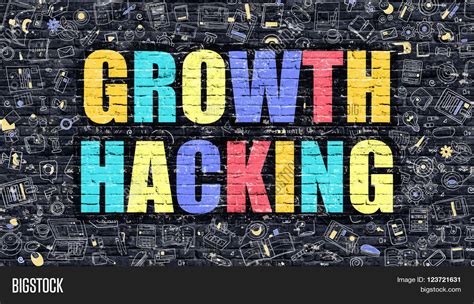 Growth Hacking Concept Image Photo Free Trial Bigstock