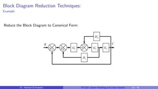 Block Diagram Reduction Of Control System PDF Physics Science