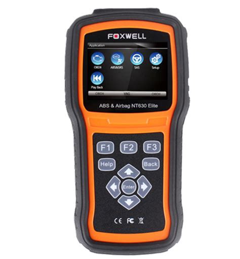 Foxwell NT630 Elite ABS and Airbag Reset Tool with SAS Calibration Upd
