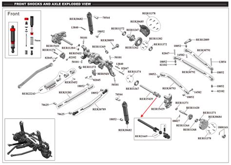 Redcat Ascent Fusion Parts Diagram Exploded View