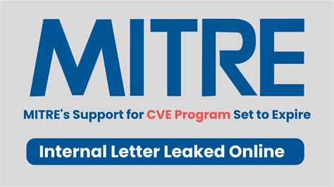 Global Cybersecurity At Risk As Mitres Cve Oversight Ends With U S