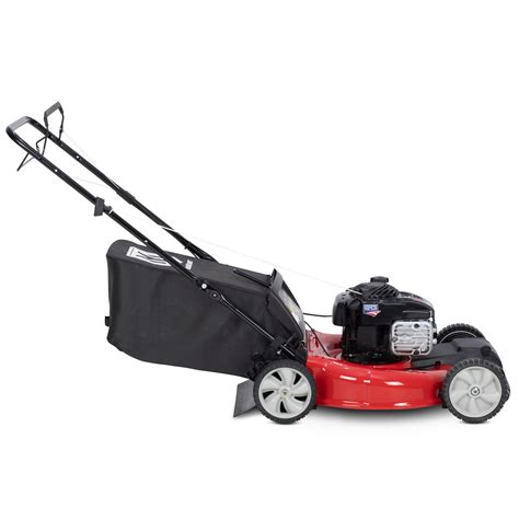 Yard Machines 21-in FWD Walk Behind Lawn Mower With 140cc Briggs & Stratton Gas Powered Engine ...