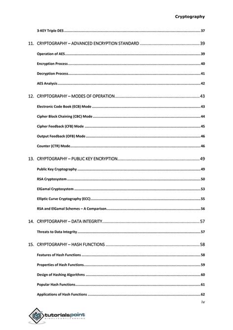 Cryptography Tutorial PDF
