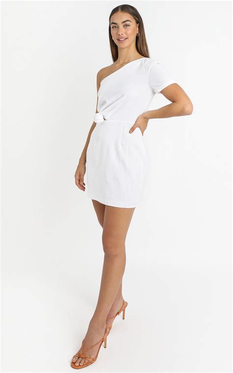 Ruby Dawn Dress In White Showpo