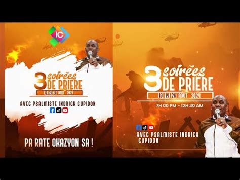 EN DIRECT | 3 S0IRÉES DE PRIÈRE (3/3) | 20 AOÛT 2024 | Psalmiste ...