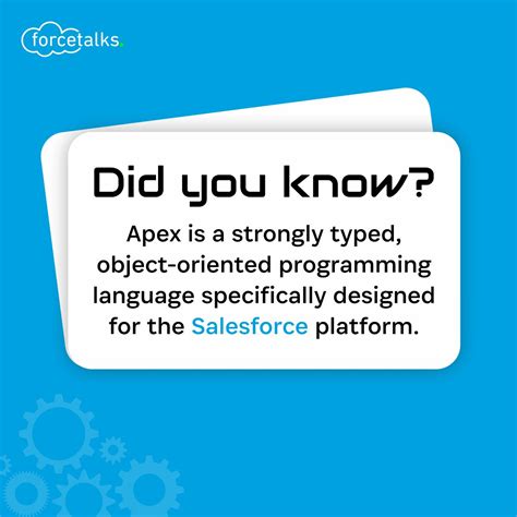 Forcetalks On Linkedin Salesforce Apex Trailblazercommunity Trailblazer Trailhead