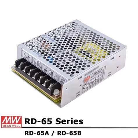 Meanwell Power Supply Rd 65 Series 65w Acdc 12v24v Dual Output