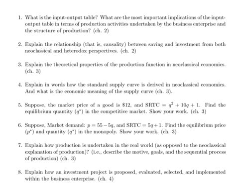 Solved 1 What Is The Input Output Table What Are The Most