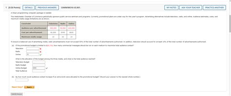solved a linear programming computer package is needed the