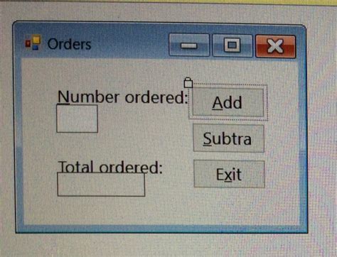 solved open the orders solution sln file contained in the