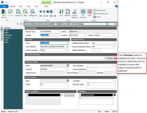 Standards Module