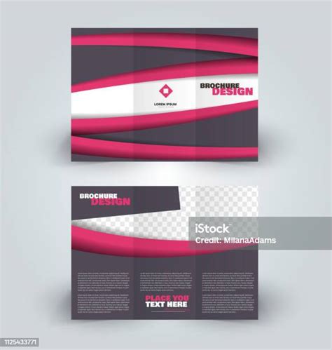 브로셔 템플릿입니다 비즈니스 Trifold 플라이어입니다 크리에이 티브 디자인 추세 전문 기업 스타일에 대 한 합니다 벡터
