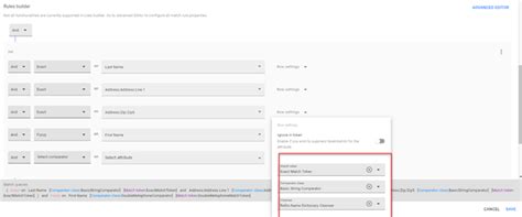 How To Create A Relevance Based Match Rule With Data Modeler