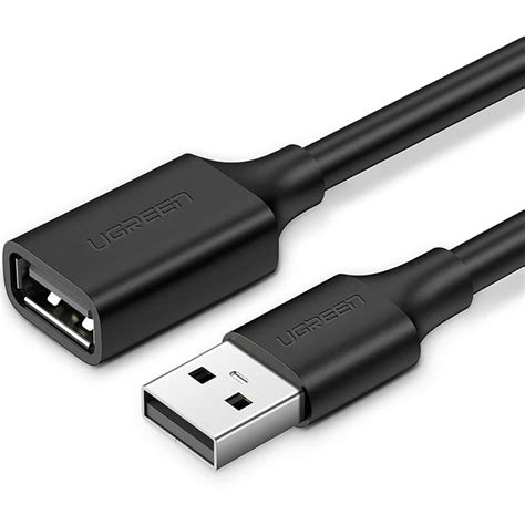 Kabel przejściówka Ugreen USB 2.0 (żeński) - USB 2.0 (męski ...