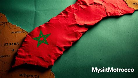Morocco Flag Map Visual Guide To Moroccos National Identity