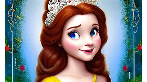 Belle From Disney · Creative Fabrica