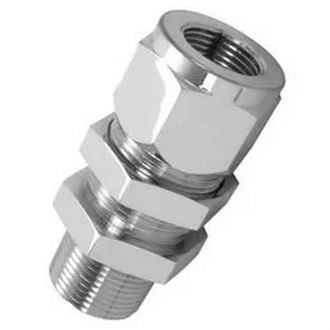 Ss Male Bulkhead Connector Manufacturer At ₹ 125 Piece Pipe Fittings In Mumbai Id 2853882077655