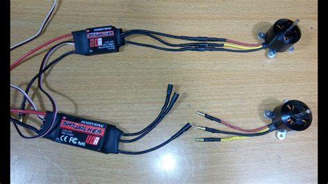 How To Connect Brushed Motor To Esc