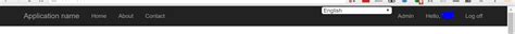 Html How To Use Aspnet Dropdownlist In Bootstrap Navbar Stack Overflow