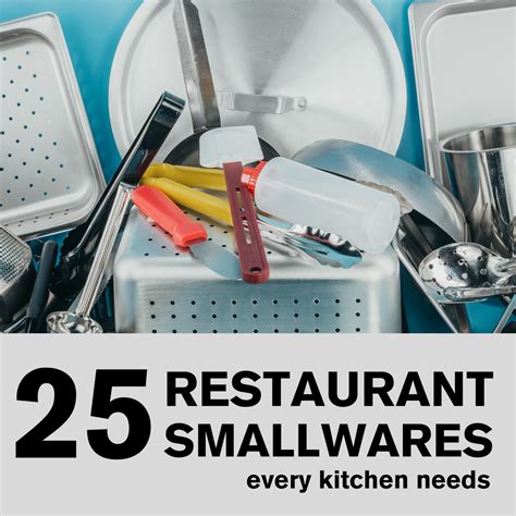 25 Restaurant Smallwares Every Kitchen Needs