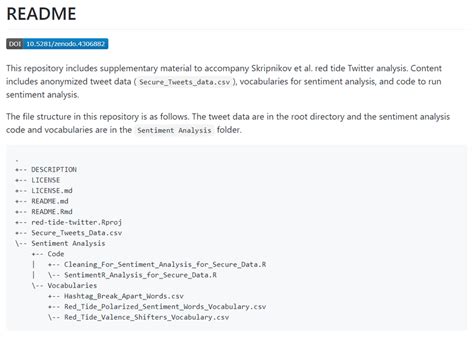 6 The Readme File For The Github Repository Including Relevant Data Download Scientific