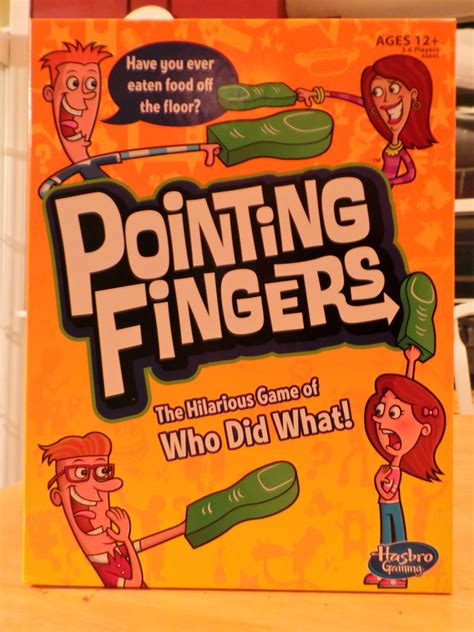 Pointing Fingers Game From Hasbro Review And Giveaway Daddy Mojo