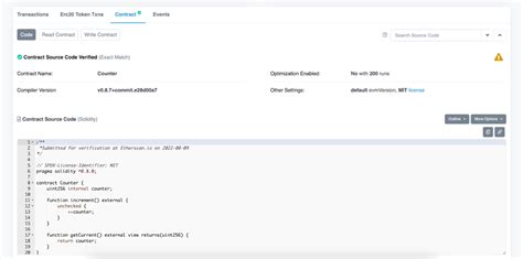 怎样通过 etherscan 验证智能合约