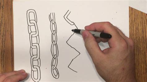 How To Draw D Chain Quick Easy ANYONE CAN DO THIS Maybe YouTube
