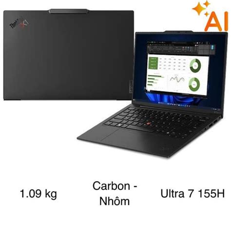 Laptop Lenovo ThinkPad X1 Carbon Ultra 7 155H 21KC008NVN góp 0