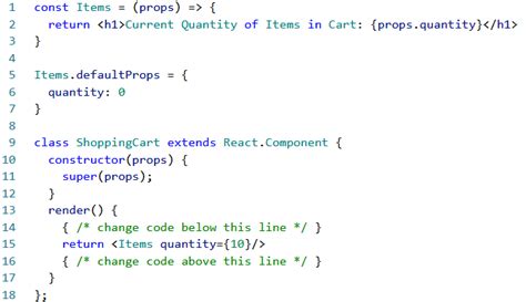 FreeCodeCamp Org React Override Default Props 17 47 Davno Pora