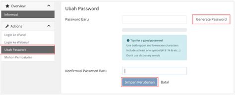 Cara Reset Password Cpanel Melalui Client Area