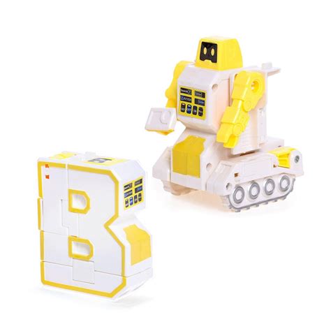 Набор роботов DADE TOYS "Алфавит", световые и звуковые эффекты, 6 ...