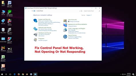 8 ways to fix control panel not responding in windows 10