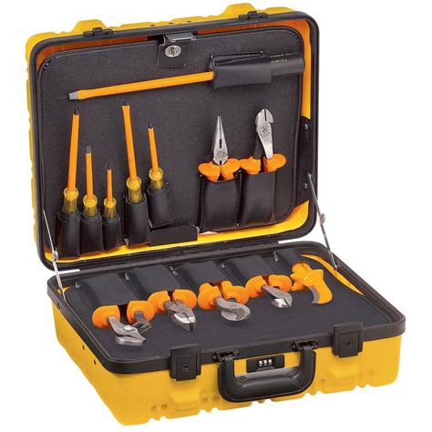 Klein Tools 13 Piece Insulated Tool Utility Kit 33525 The Home Depot