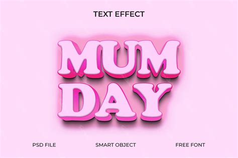 3d Bubble Text Effect For Special Occasions Free Photoshop Psd File