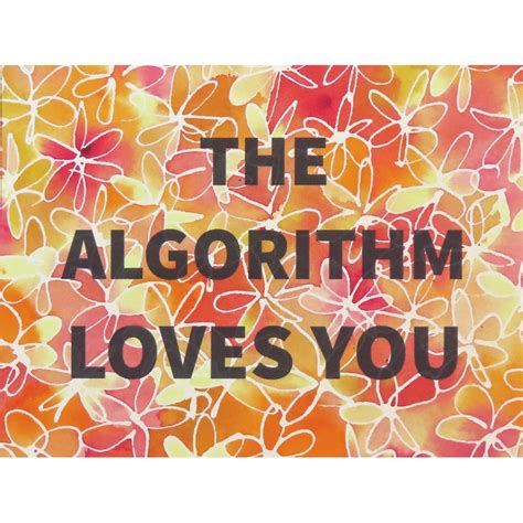Algorithm Series 109 The Algorithm Loves You Etsy