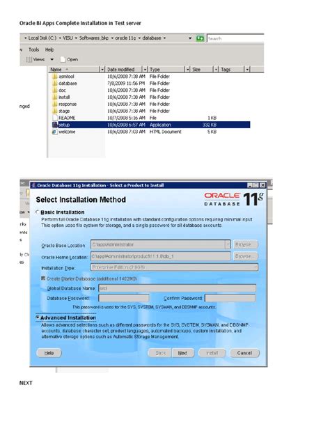 Biapps Complete Installation Pdf Oracle Database Data Warehouse