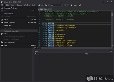 Dnspy Screenshots