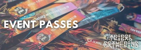 Event Passes Tribal Gathering Store Geoparadise