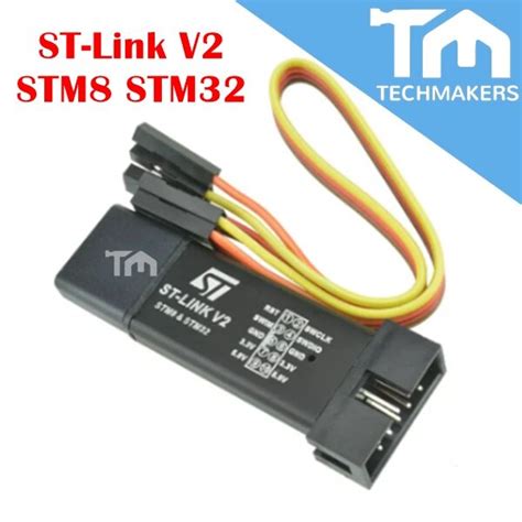 St Link V2 Programming Unit Programmer Mini Usb Stm Stm8 Stm32 Emulator