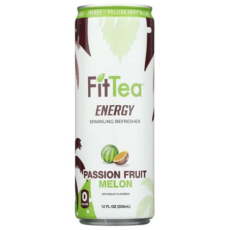 Fit Tea Sparkling Energy Drink Refresher 12 Fl Oz Delivery Or Pickup