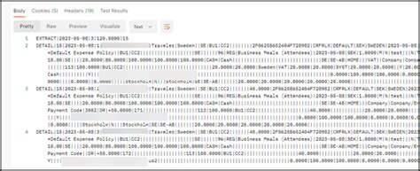 integrating posting data with sap concur s extract sap community