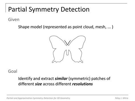 Ppt Partial And Approximate Symmetry Detection For 3d Geometry