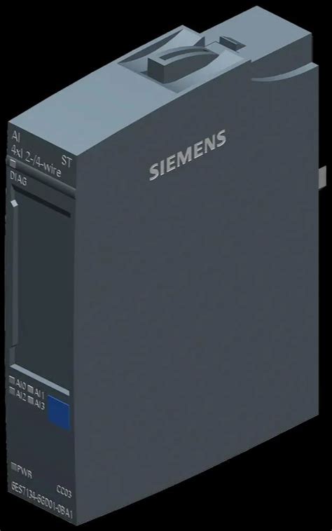 Simatic Et200sp Aj 4xi 2 4 Wire Standard Analog Input Module At