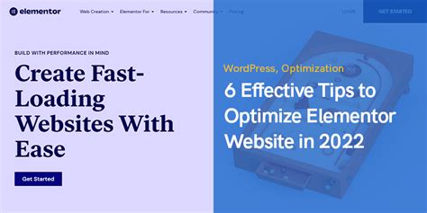 6 effective tips to optimize elementor website