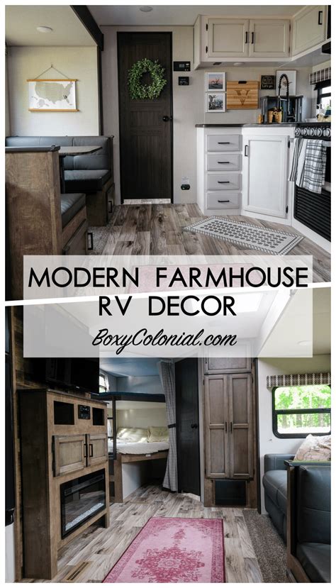 Decorating Our New Travel Trailer In Which I Dabble In Modern