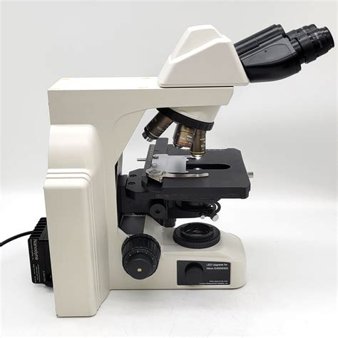 Nikon Microscope Eclipse E400 With Led Upgrade And 100x Objective