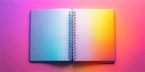 Blank Grid Notebook Page Versatile Template For Notes Sketches Or Lists Perfect For Digital Or