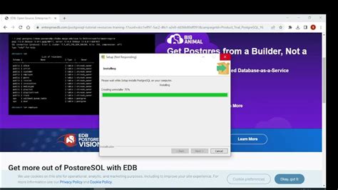 Install Postgresql Server On Windows Youtube